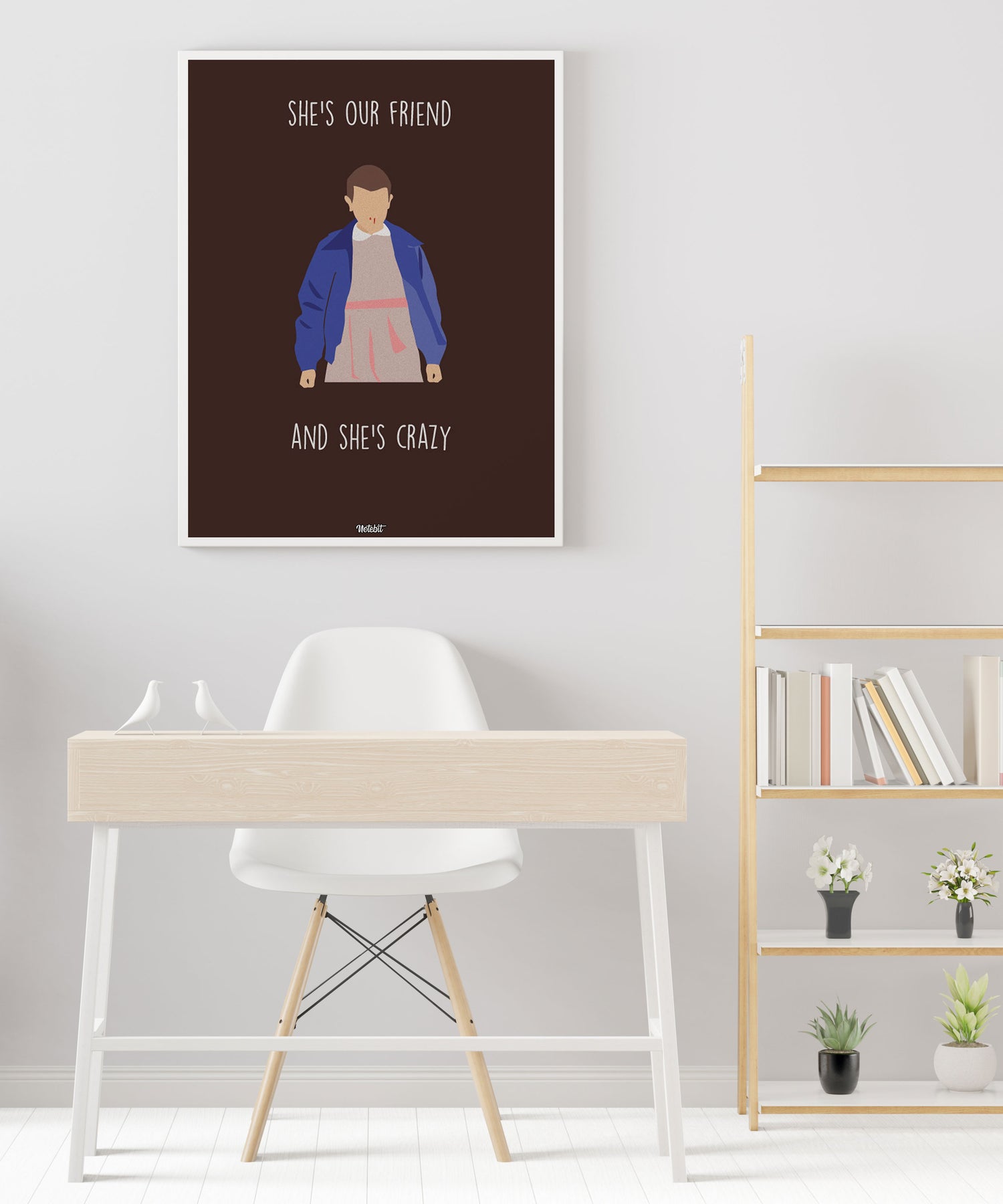 Eleven - Stranger Things Poster – Notebit